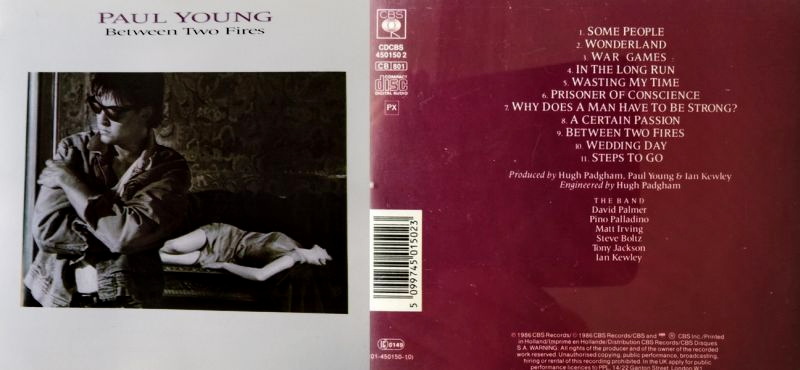 Paul Young – Between Two Fires – Muzica pe cd